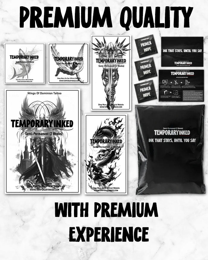 Shop All Semi-Permanent Tattoos | TemporaryInked.com – Temporary Inked