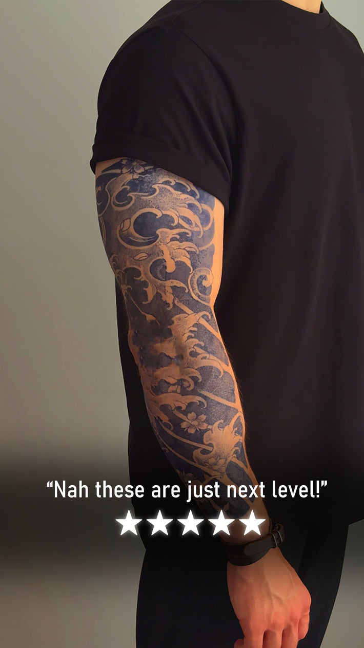 Fury of the Tide Tattoo - Semi-Permanent | TemporaryInked.com ...