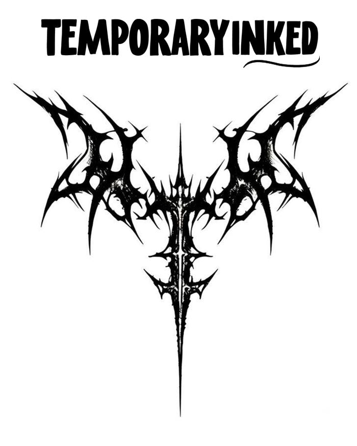 Core of Darkness Tattoo - Semi-Permanent | TemporaryInked.com ...